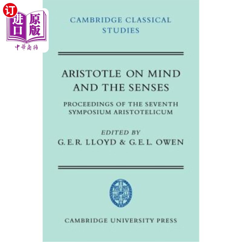 海外直订Aristotle on Mind and the Senses 亚里士多德论精神与感官