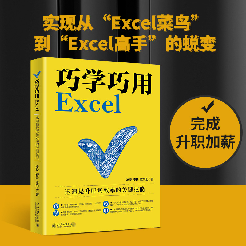 巧学巧用Excel 迅速提升职场效率的关键技能 图书