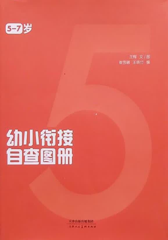 幼小衔接自查图册 王辉文图 天津人民美术出版社