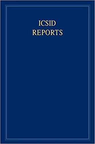 ICSID Reports, Volume 7