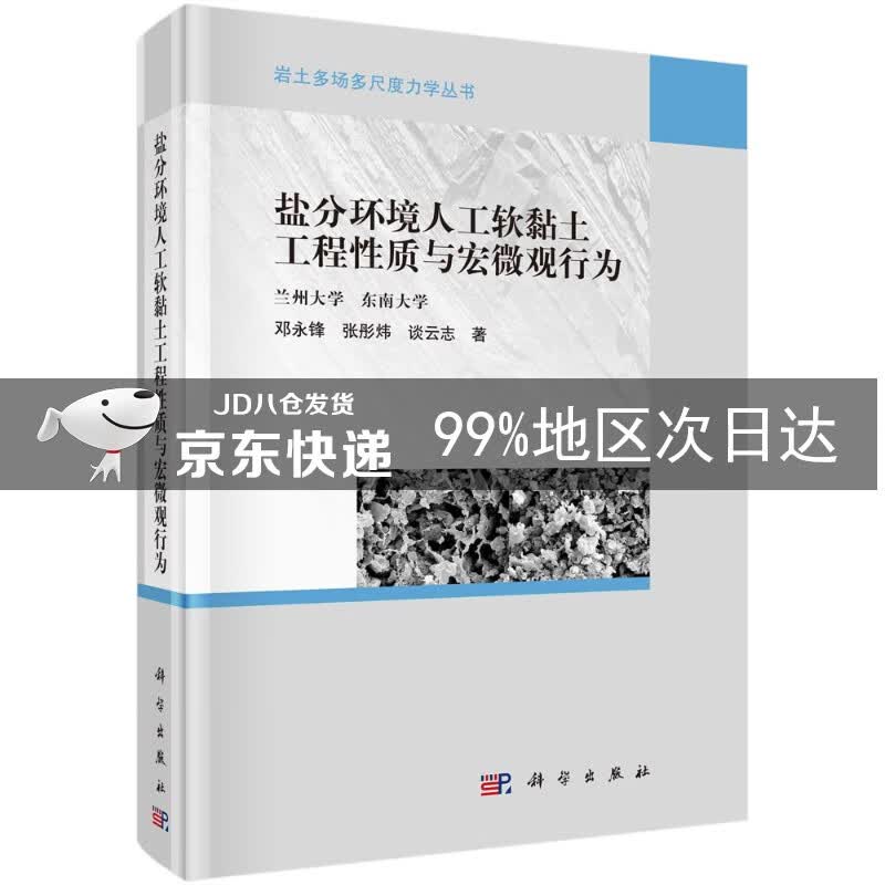盐分环境人工软黏土工程性质与宏微观行为