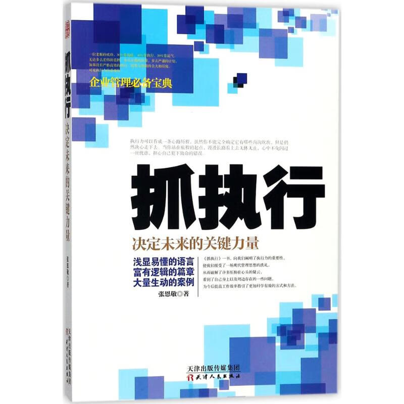 抓执行 张恩敬 著 管理/管理工具书
