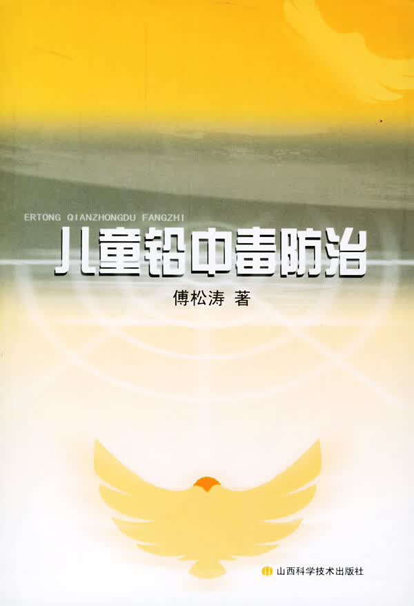 铅中毒防治 傅松涛【好书，下单速发】