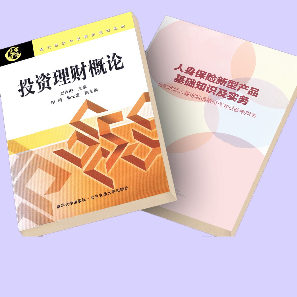 人身保险新型产品基础知识及实务+投资理财概论 经济与管理教材