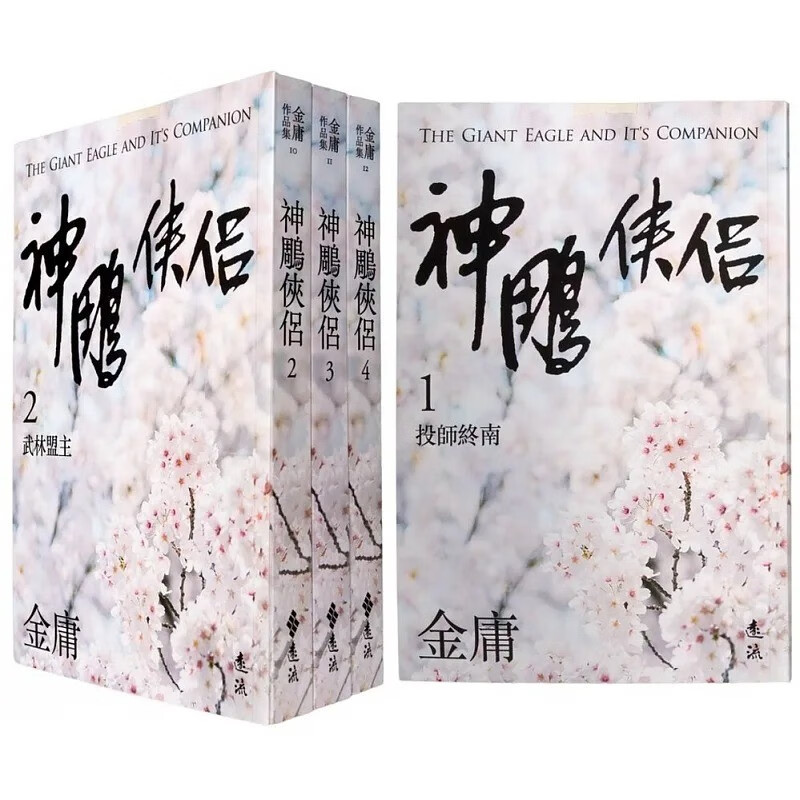 现货 神鵰侠侣 全四册 亮彩映象修订版 金庸 远流ndd