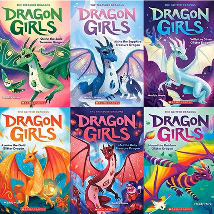 Dragon Girls 1-6 课外章节书 Maddy Mara实体书