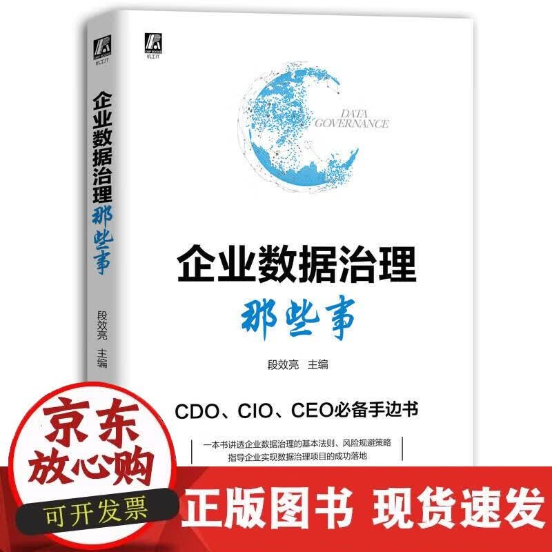 【现货】企业数据治理那些事