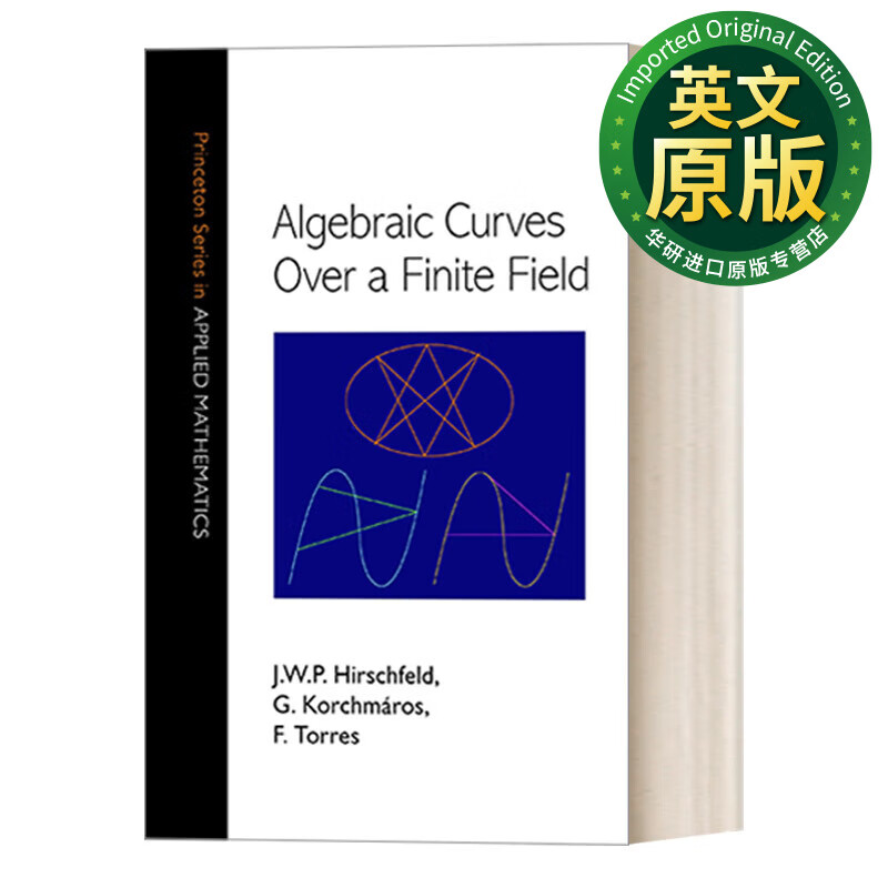 有限域上的代数曲线 英文原版 Algebraic Curves over a Finite Field 精装 英文版 进口英语原版书籍