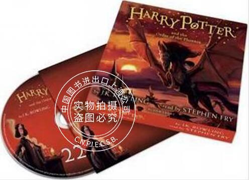 现货 哈利波特与凤凰社 英文原版有声读物 24CD Harry Potter5 音频