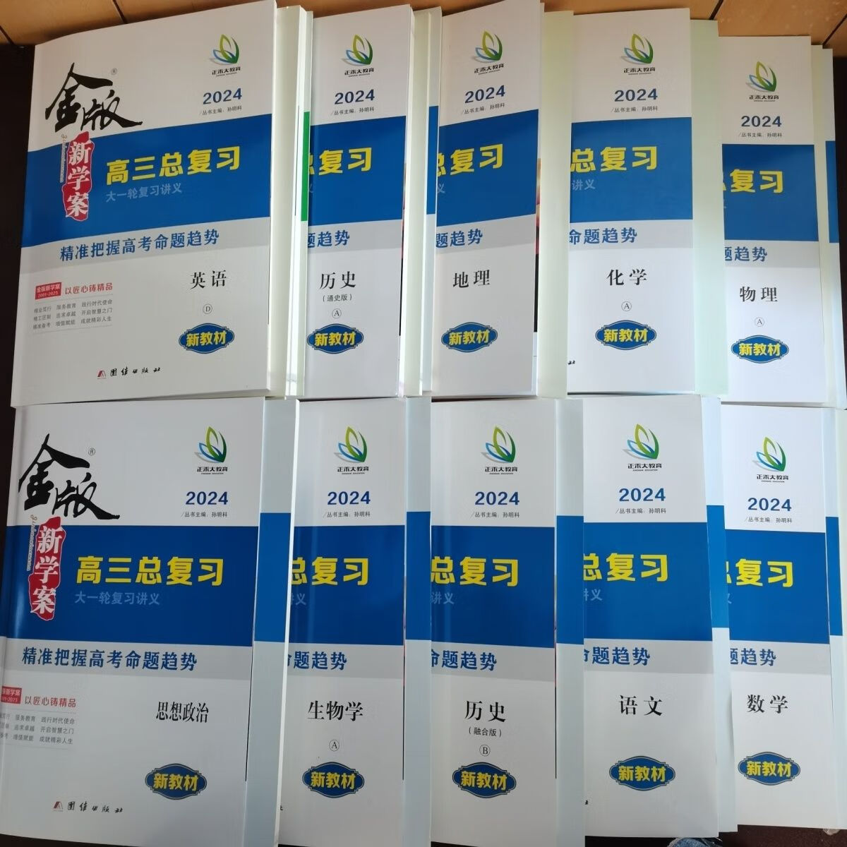 2024正禾大教育 金版新学案总复习大一轮复习讲义各科自选 化学
