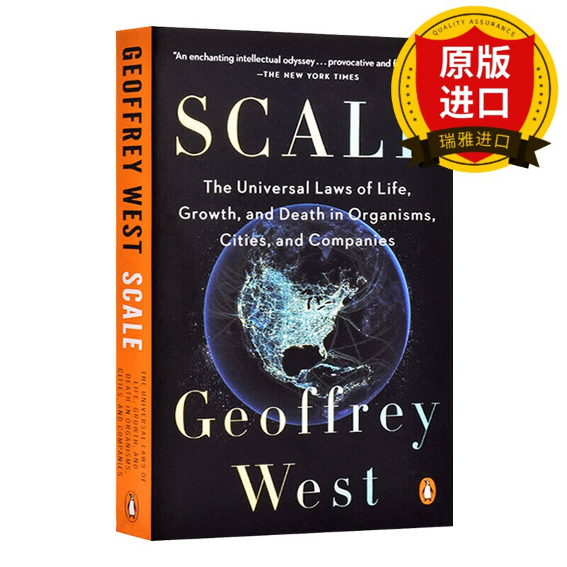 现货 Scale 规模 复杂世界的简单法则 Geoffrey West