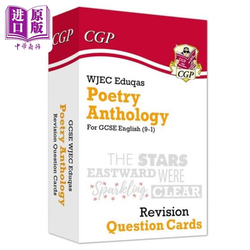 CGP New Grade9-1GCSE English: WJEC Eduqas Poetry Anthology - Revision Question Cards