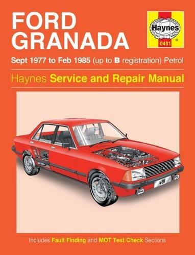 Ford Granada Petrol (Sept 77 - Feb 85) Haynes Repair Manual