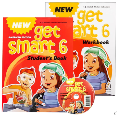 New get smart NGS新原版少儿培训GetSmart英语文gs教材课本1-6书 6级学生包