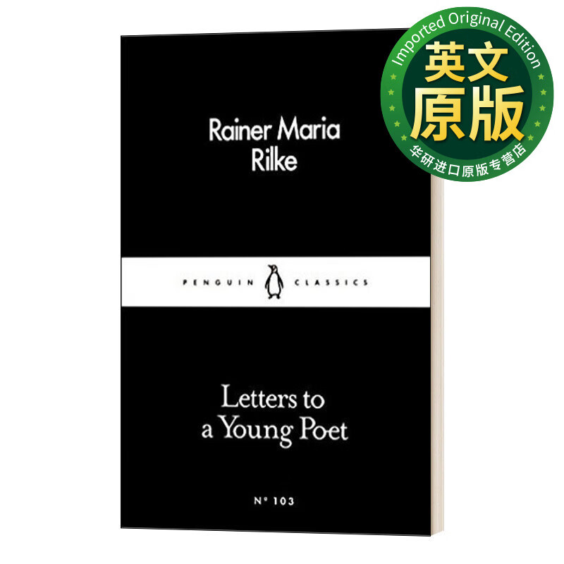 Letters to a Young Poet 里尔克 致一位青年诗人的信 英文版 进口英语原版书籍 英文原版 Rilke, Rainer Maria