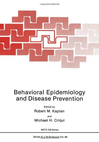 Behavioral Epidemiology and Disease Prevention