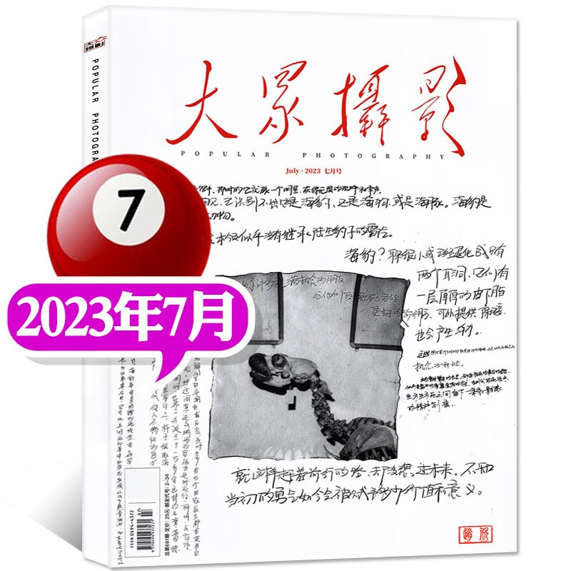 包邮【多期/打包自选】大众摄影杂志2023年8月新 另有预售及往期可选 影像摄影技巧案例拍摄器材后期处理期刊 2023年7月
