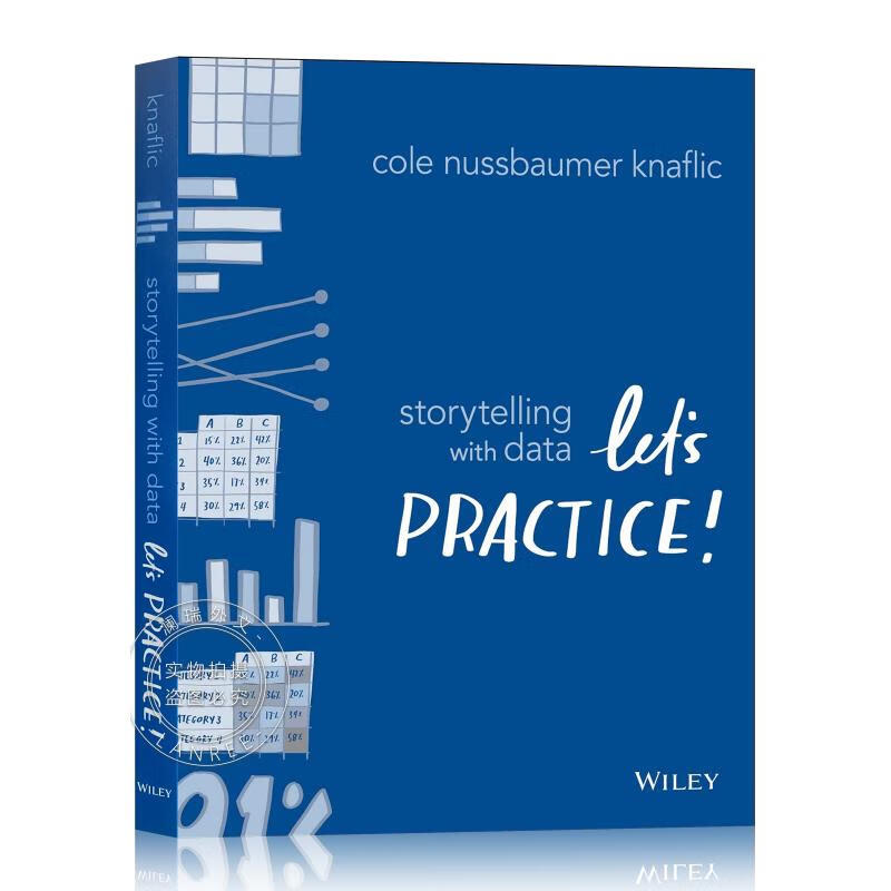 现货 用数据讲故事：让我们练习吧 Storytelling With Data: Let's ...