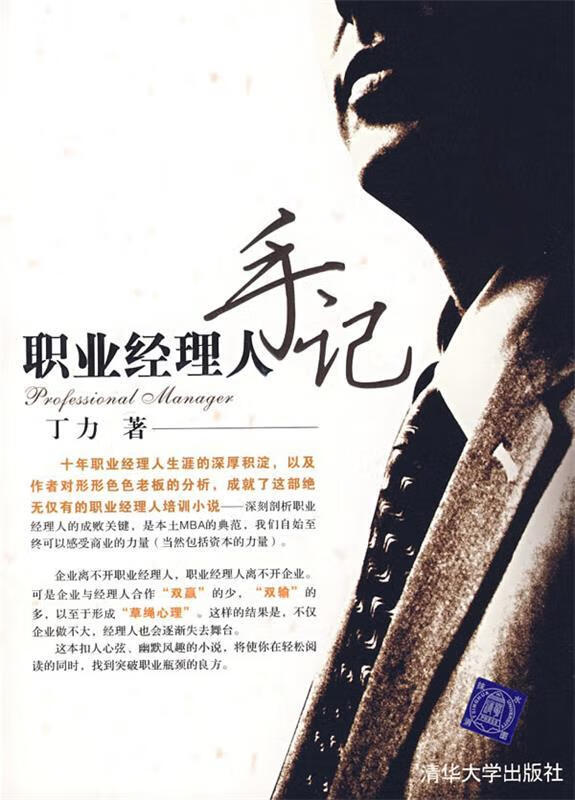 职业经理人手记 丁力 著 清华大学出版社