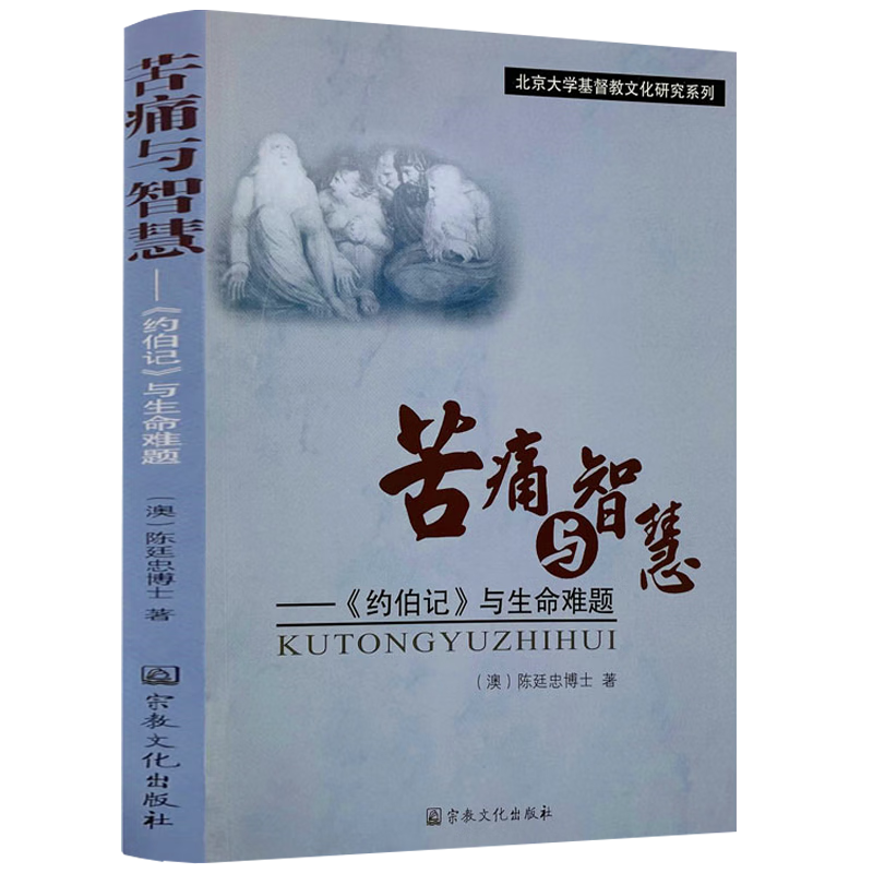 【包邮】基督教文化研究书籍 苦痛与智慧 约伯记与生命难题 定价38