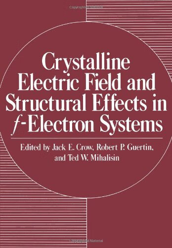 Crystalline Electric Field and Structural Effects in f-Electron Systems