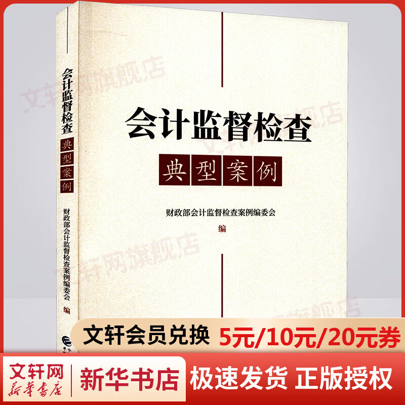 会计监督检查典型案例 图书