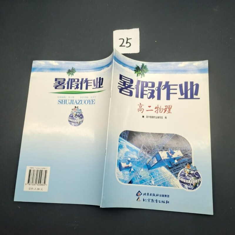 暑假作业高二物理 高中假期作业编写组 北京教育出版