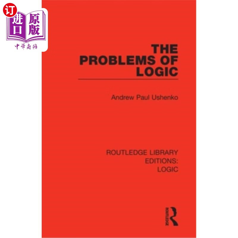 海外直订The Problems of Logic 逻辑问题