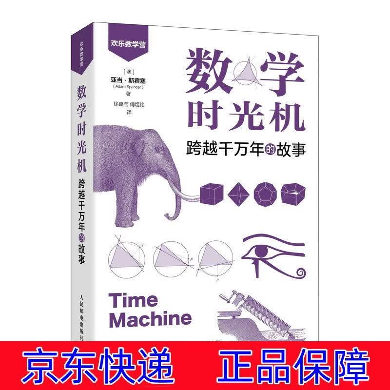数学时光机 跨越千万年的故事（异步图书出品） 科普读物人类故事 图书出品
