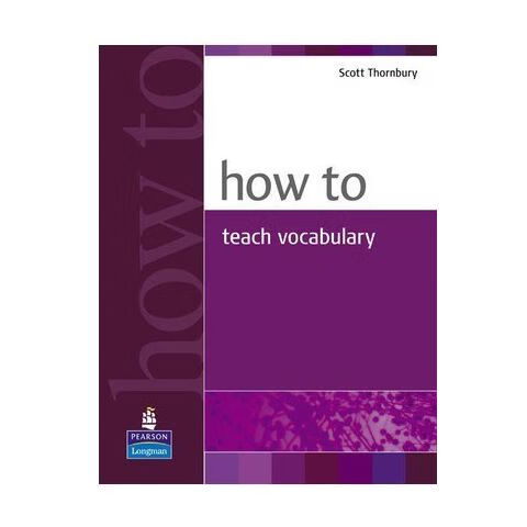 How to Teach Vocabulary 如图