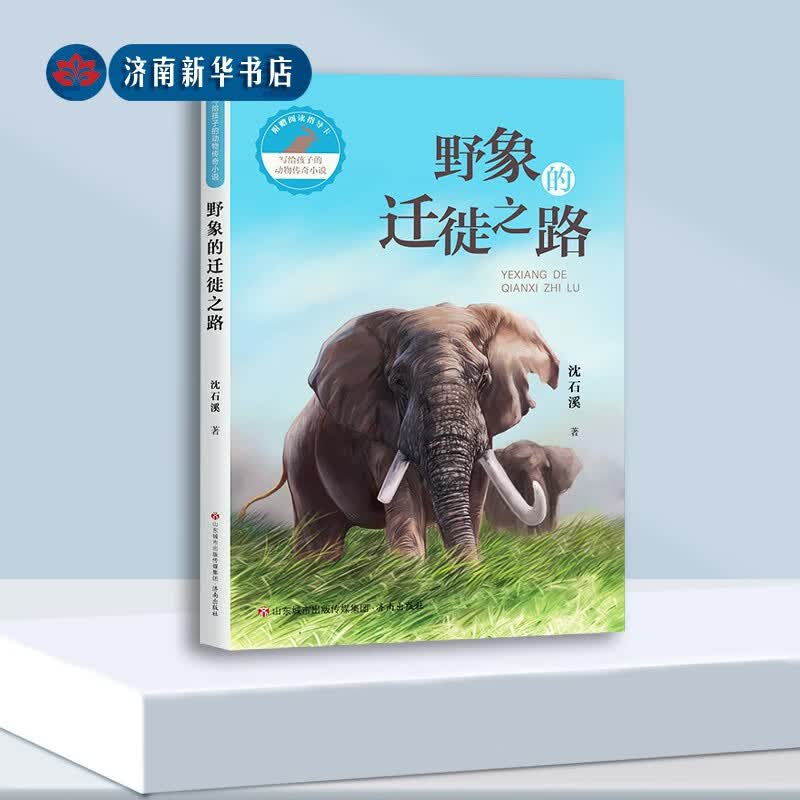 写给孩子的动物传奇小说：野象的迁徙之路 2023暑假读一本好书小学高年级（4-6年级）9787548856504