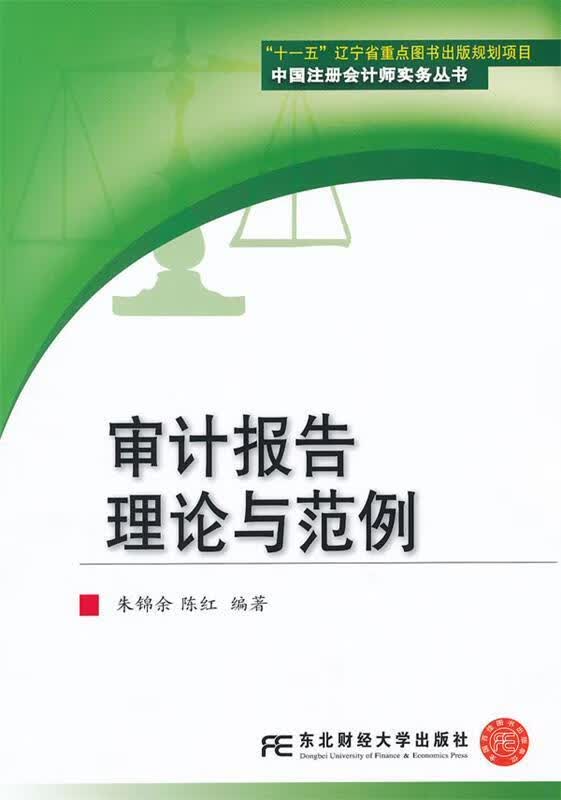 审计报告理论与范例【好书，下单速发】