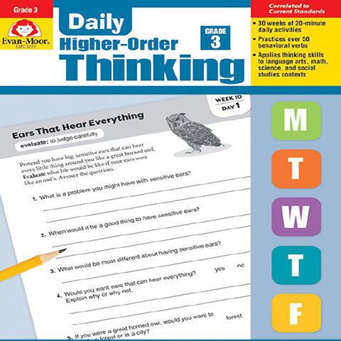 加州daily higher-order thinking grade1 2 3 4 5 6级别 G3