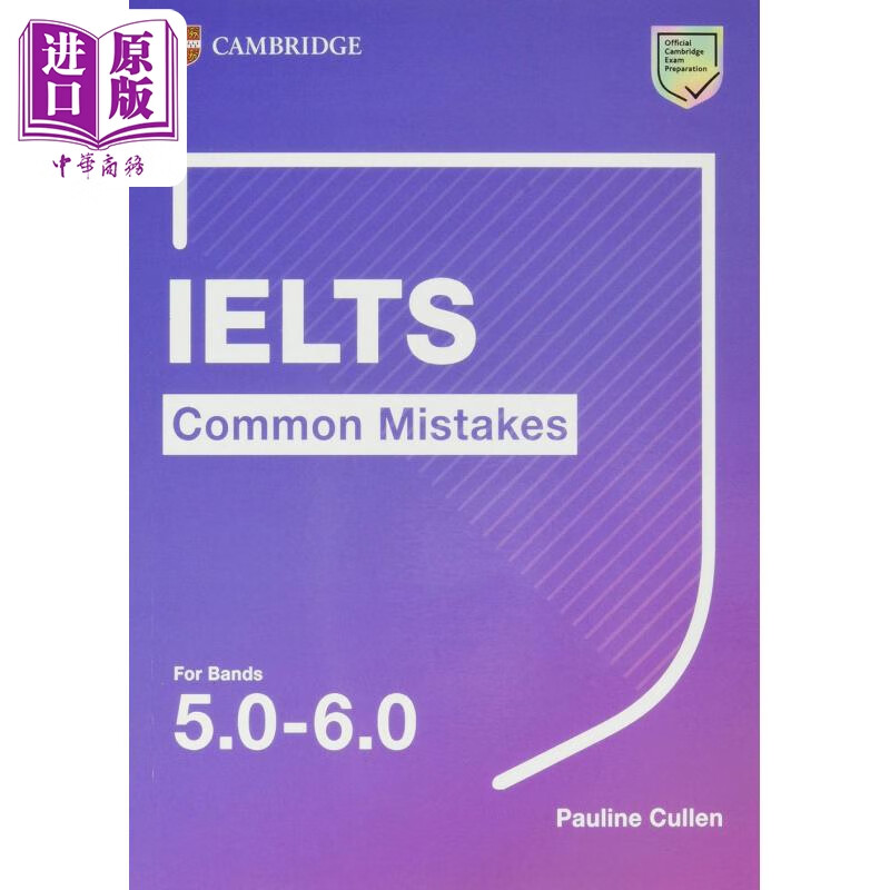 IELTS Common Mistakes for Bands 5.0-6.0雅思5.0-6.0分常见错误 英文原版 进口图书 教材教辅参考书