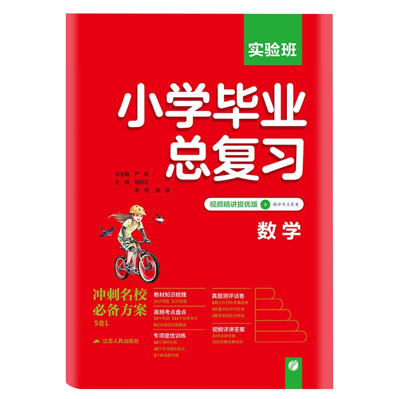 实验班小学毕业总复习 数学 小升初考试六年级升学知识大全备考2023