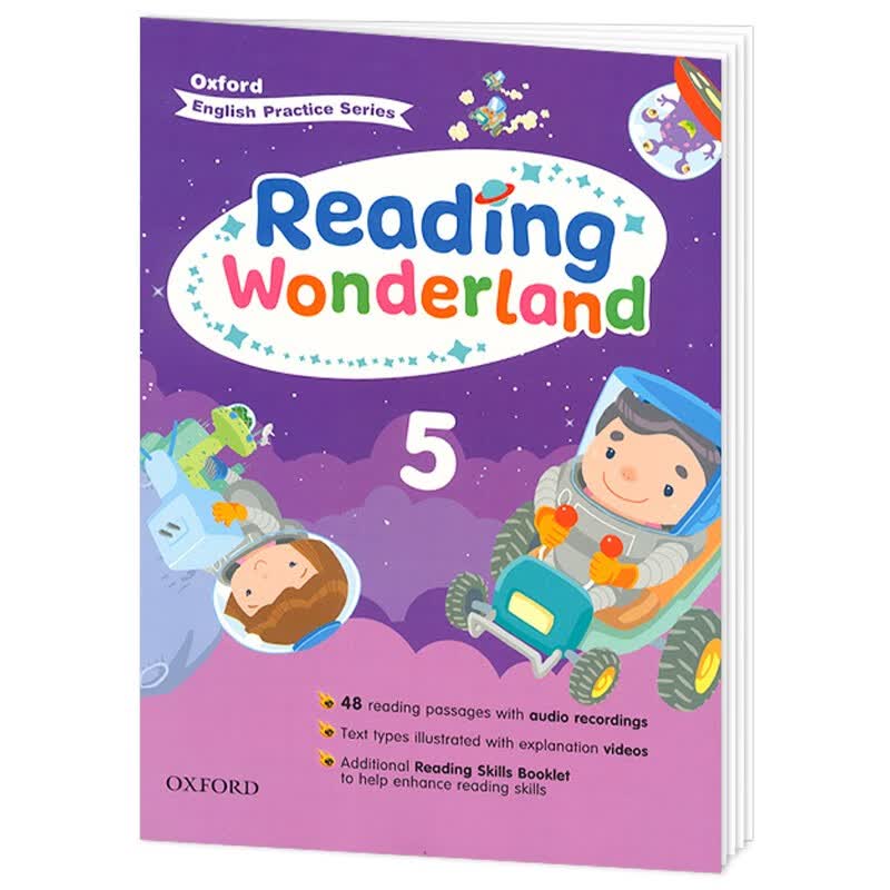 牛津小学英语阅读理解训练练习册1/2/3/4/5/6年级 英文原版 Oxford Reading Wonderland 6册 英文版 原版进口英语书籍家庭自学教辅 【五年级】英语阅读理解
