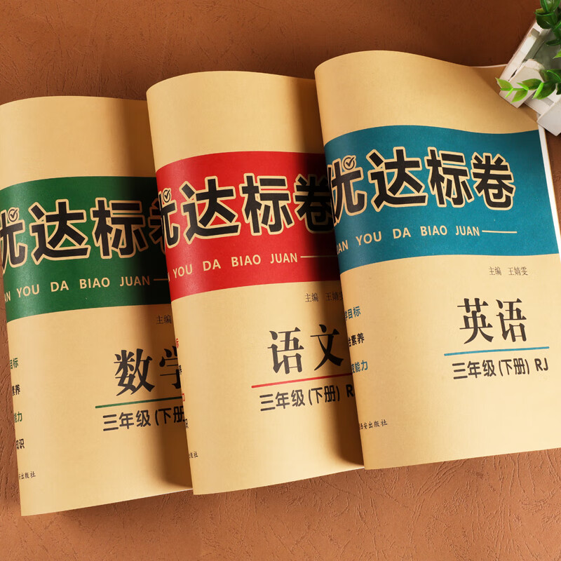 三年级下册试卷测试卷全套人教版语文数学英语单元期中期末冲刺100分专项训练题同步练习册小学3年级黄冈模拟考试卷子试题下部编版 【全套3册】语数英测试卷 小学三年级