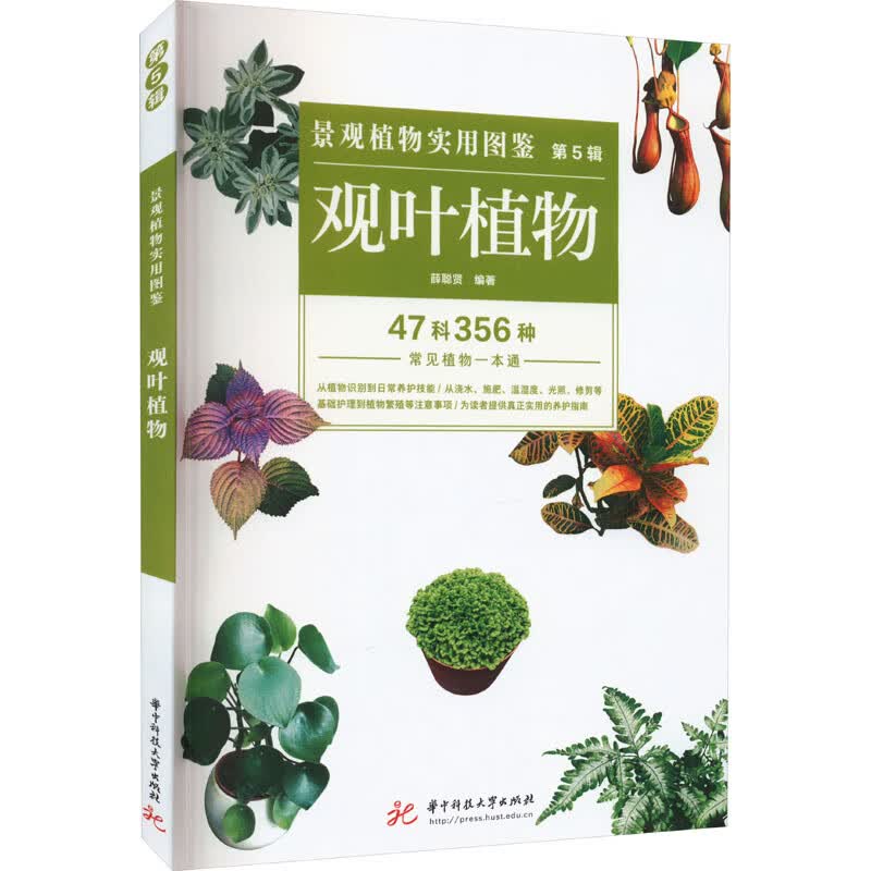 景观植物实用图鉴 第5辑 观叶植物 图书