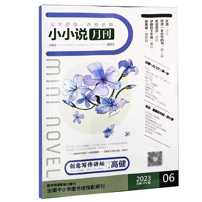 老师推荐小小说月刊杂志2023年6月 单本（1.2.3.4月）文学意境 青春意趣 2023年6月