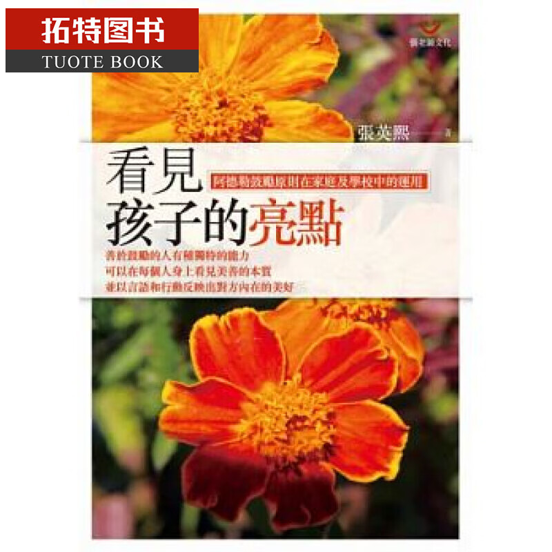 预售台版 看见孩子的亮点：阿德勒鼓励原则在家庭及学校中的运用 张老师文化