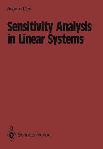 Sensitivity Analysis in Linear Systems