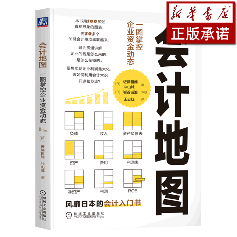 会计地图(一图掌控企业资金动态)