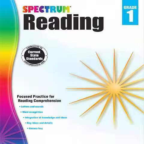 练习册Spectrum Science Workbook Grade 3/4/5/6/7/8 G1