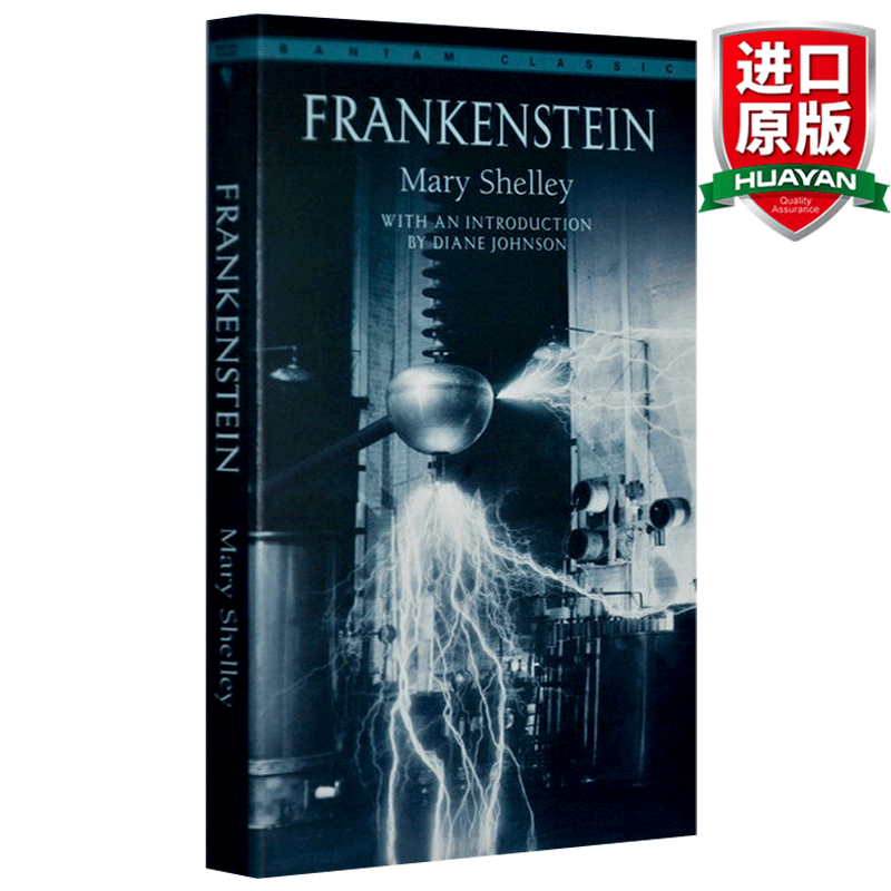 英文原版小说 科学怪人 弗兰肯斯坦 Frankenstein 经典世界名著 英文科幻小说 全英文版