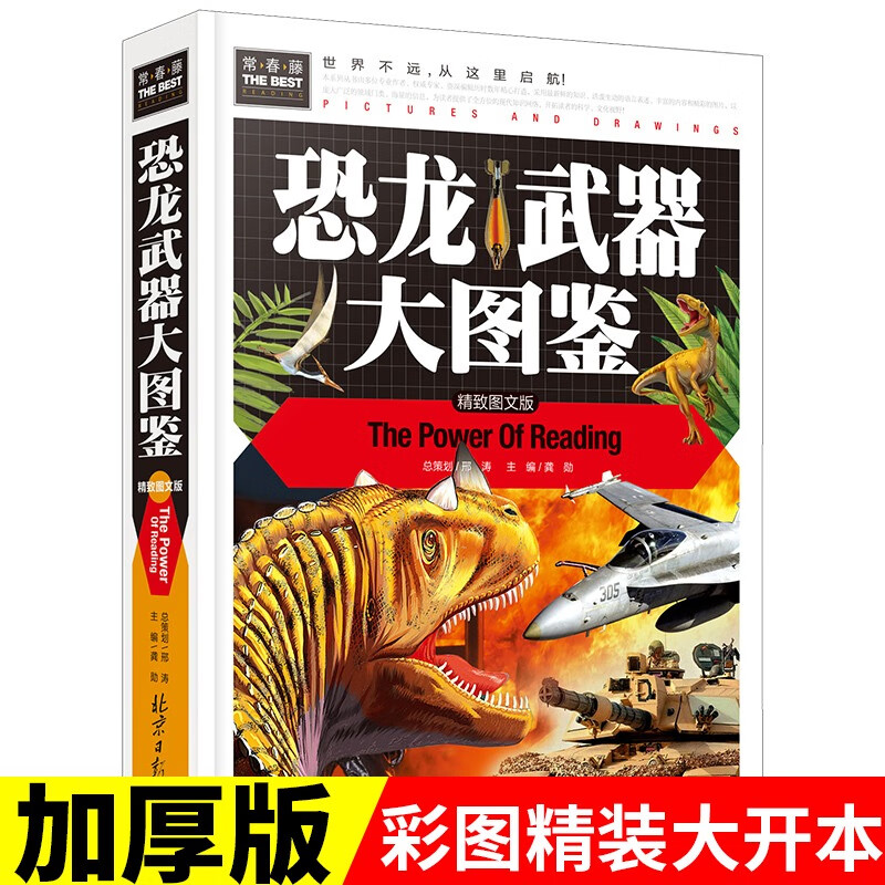 常春藤系列/海底两万里鲁宾孙漂流记金银岛 (精致图文版）精装彩图/三四五六七年级课外畅销书籍 世界文 恐龙武器大图鉴