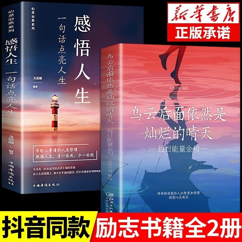 乌云后面依然是灿烂的晴天 减压 每日能量金句每日箴言一句话改变人生书籍 乌云后是晴天+感悟人生