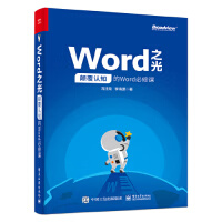 现货:Word之光:颠覆认知的Word必修课电子工业出版社9787121360879