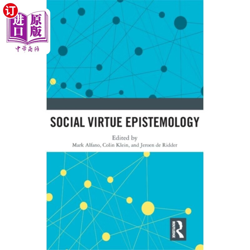 海外直订Social Virtue Epistemology 社会美德认识论
