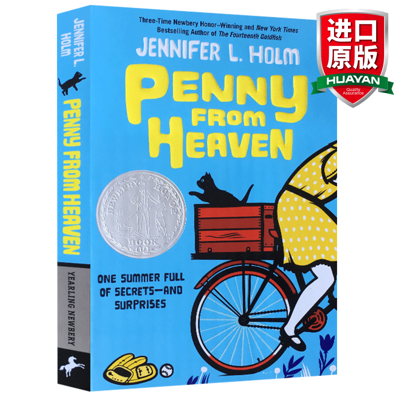 英文原版 天堂里的佩妮 Penny from Heaven 纽伯瑞银奖小说 儿童文学读物 全英文版