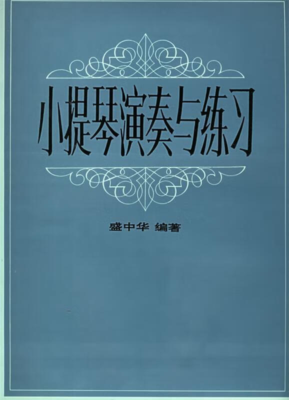 小提琴演奏与练习 盛中华 编著【书】